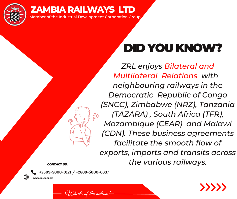 Zambia Railways Limited – Wheels of the Nation!